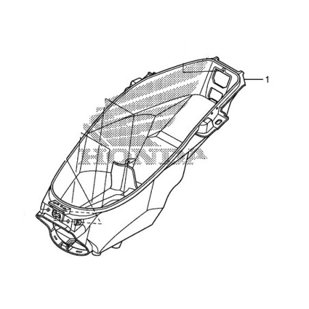 Box Luggage Honda PCX 125 81250-KWN-900