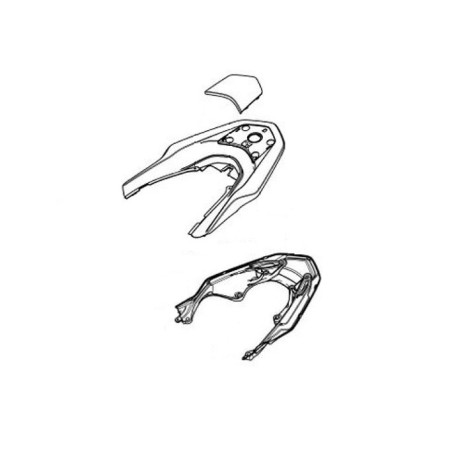 Cover Rear Grab Rail Honda PCX 2021 2022 2023 2024 84151-K1Z-J10