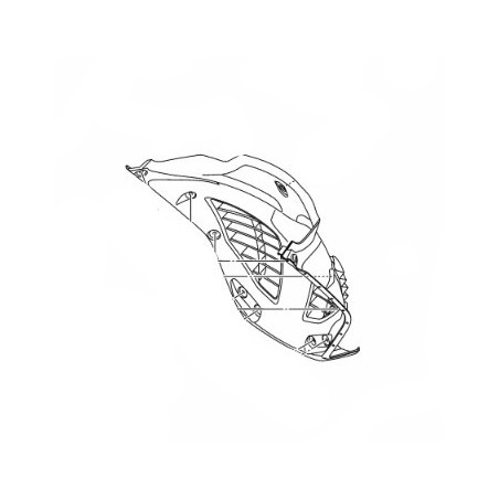 Fender Inner Yamaha NMAX 2DP-F1552-00