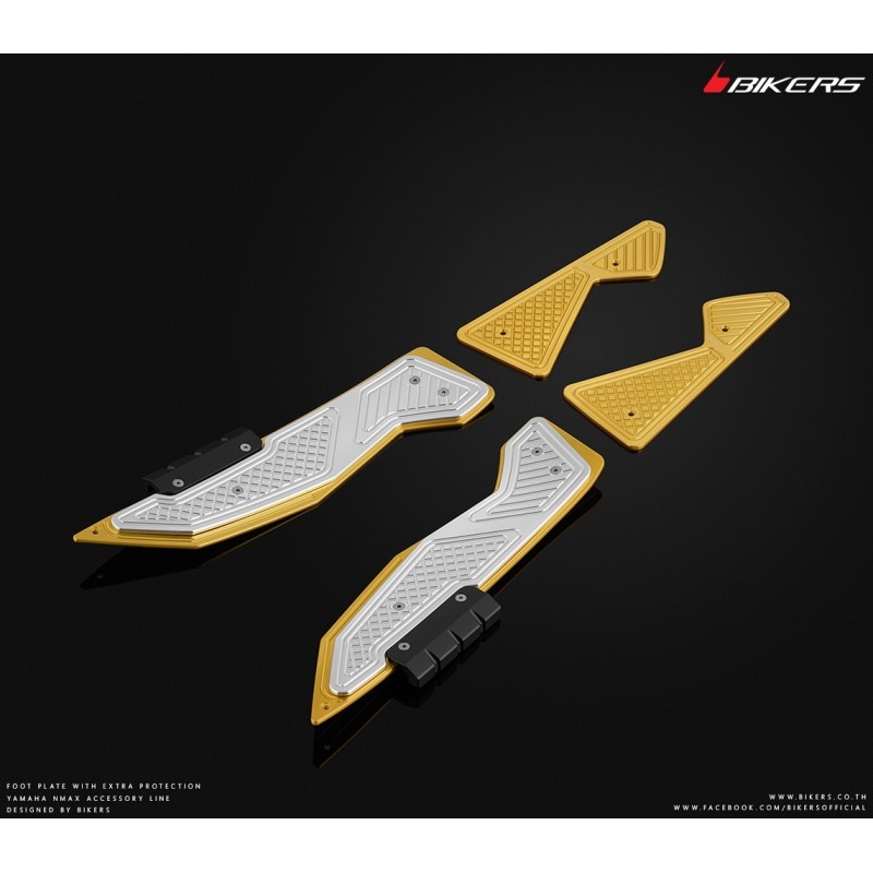 Foot Plates with Protection Bikers Yamaha N-MAX