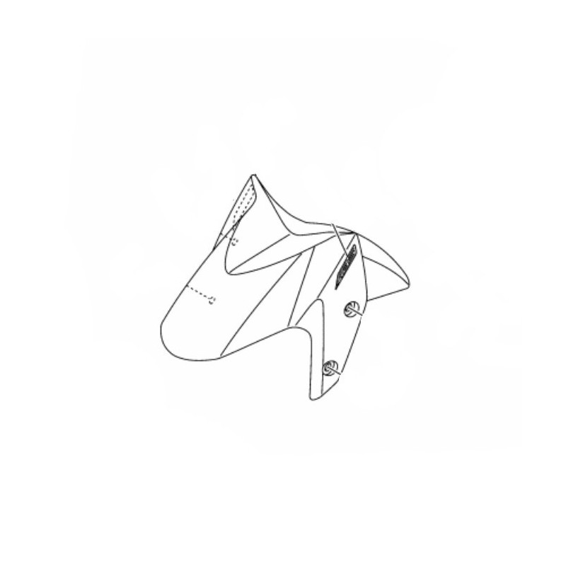 Front Fender Yamaha NMAX 2020 2021 2022 2023 2024 2DP-F1511-00