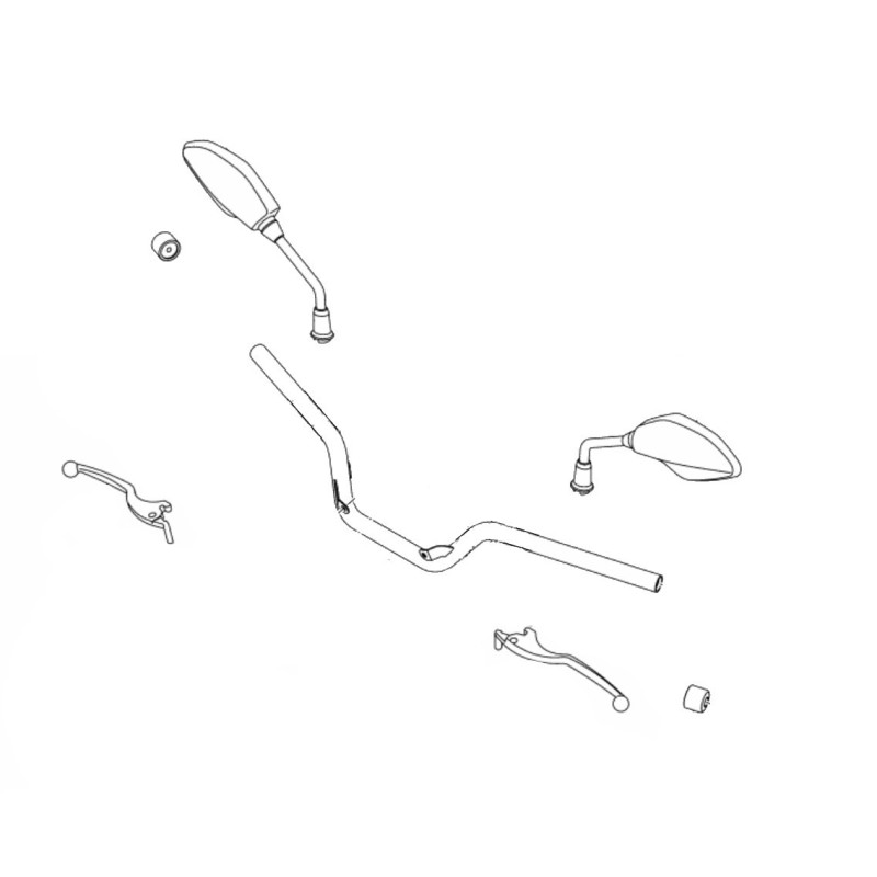Handle Bar Yamaha XMAX 300 B74-F6110-00