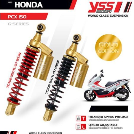 Shocks Absorber YSS G-SERIES GOLD Honda PCX 125/150
