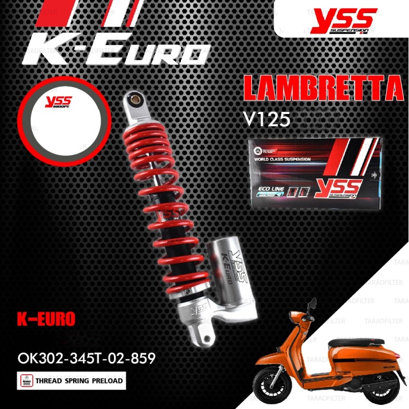 Shock Absorber YSS K-EURO Lambretta V125 Special