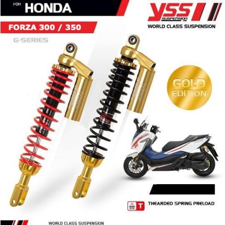 Shocks Absorber YSS G-SERIES GOLD Honda FORZA 300/350 TC302-430T-03