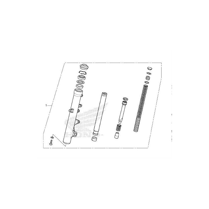 Front Fork Right Honda Forza 300 51400-K04-931