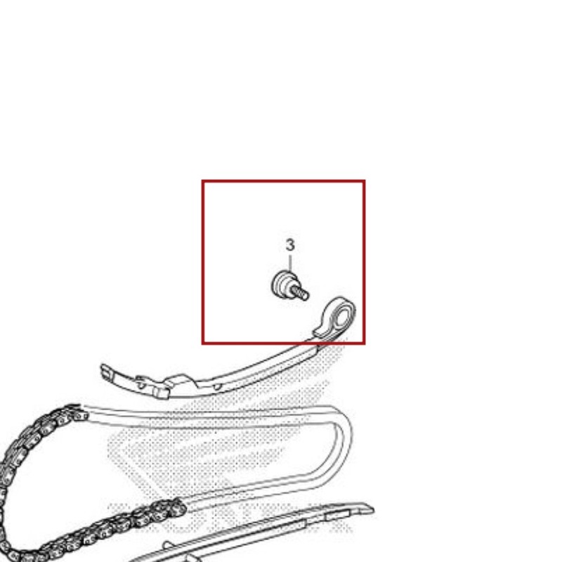 Boulon Pivot de Tendeur Honda Forza 300 14531-KTW-900