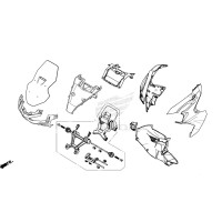 Genuine Front Cover Spare Parts Honda ADV 160